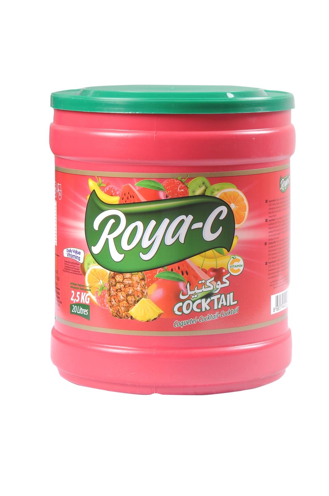 Buy Wholesale Roya-C Cocktail Instant Drink 2.5kg x 6 Allfood Trading LTD